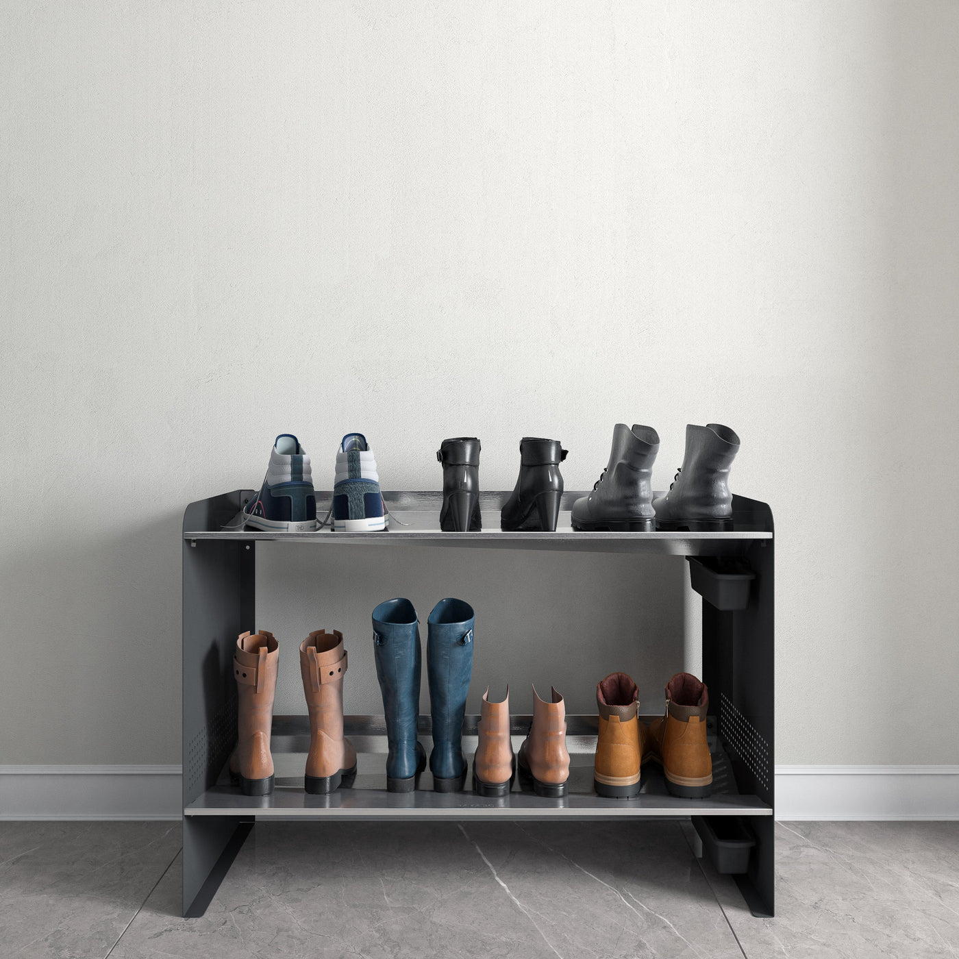 Shop Shoe and Boot Rack Organizer for Men and Women Boots – RAKABOT