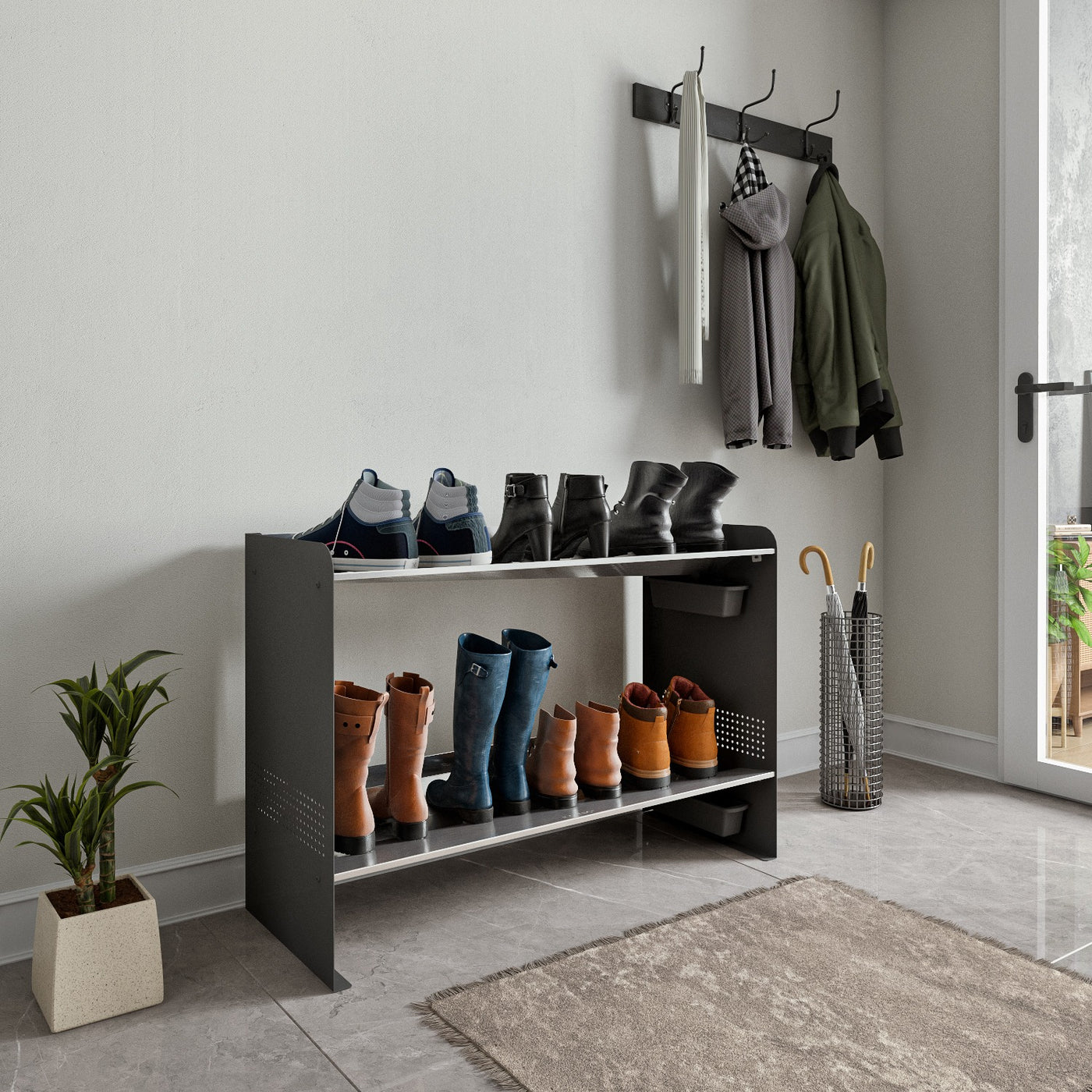 Best Boot Rack, Bench & Clothing Racks Preventing Pond & Saving Floors ...